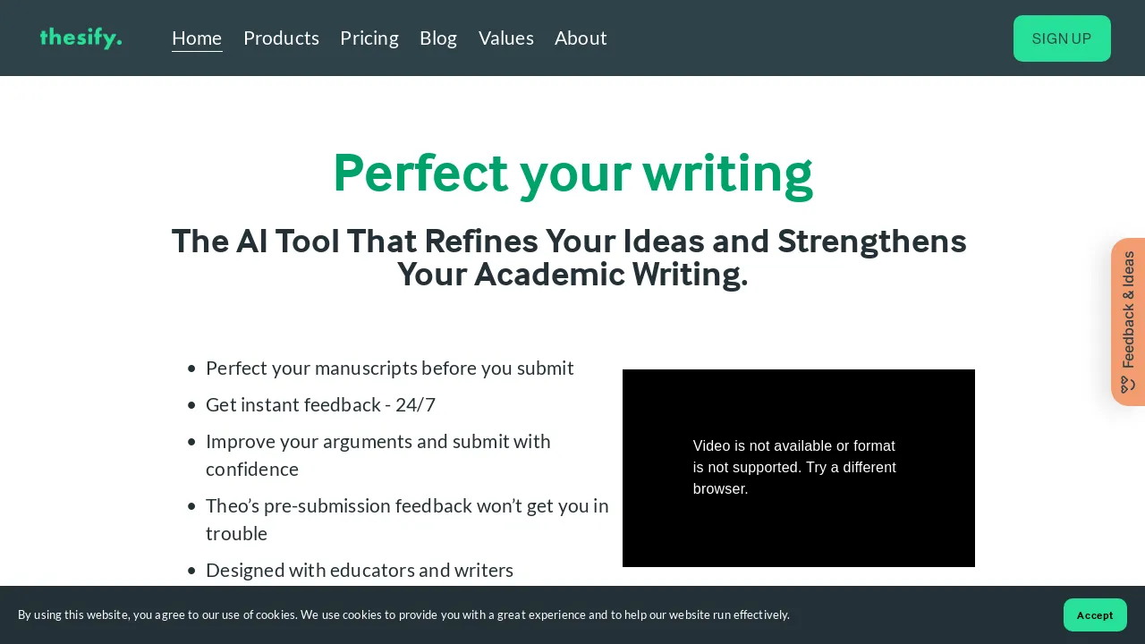 Thesify AI - BestofAI